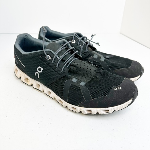 On Running | Shoes | On Cloud Swiss Engineering Black White Running Shoes Womens Size 1 | Poshmark